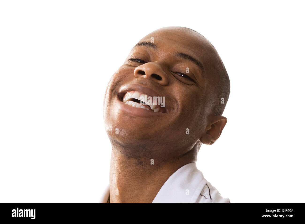 Man with big smile Stock Photo - Alamy