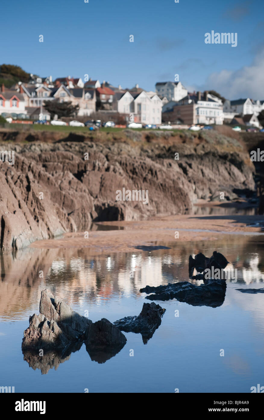 Woolacombe town hi-res stock photography and images - Alamy