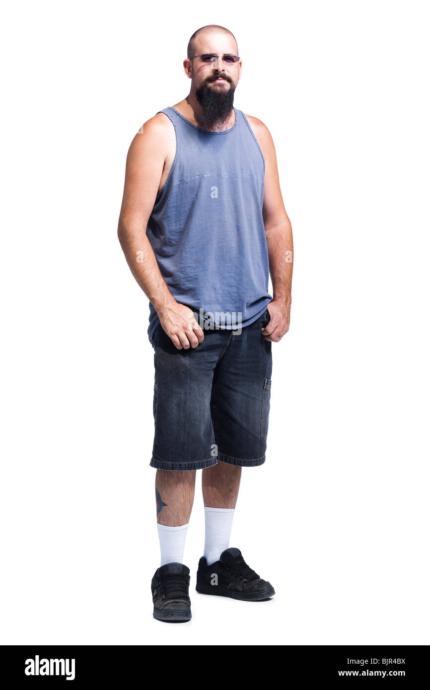 Side view people wearing Cut Out Stock Images & Pictures - Alamy