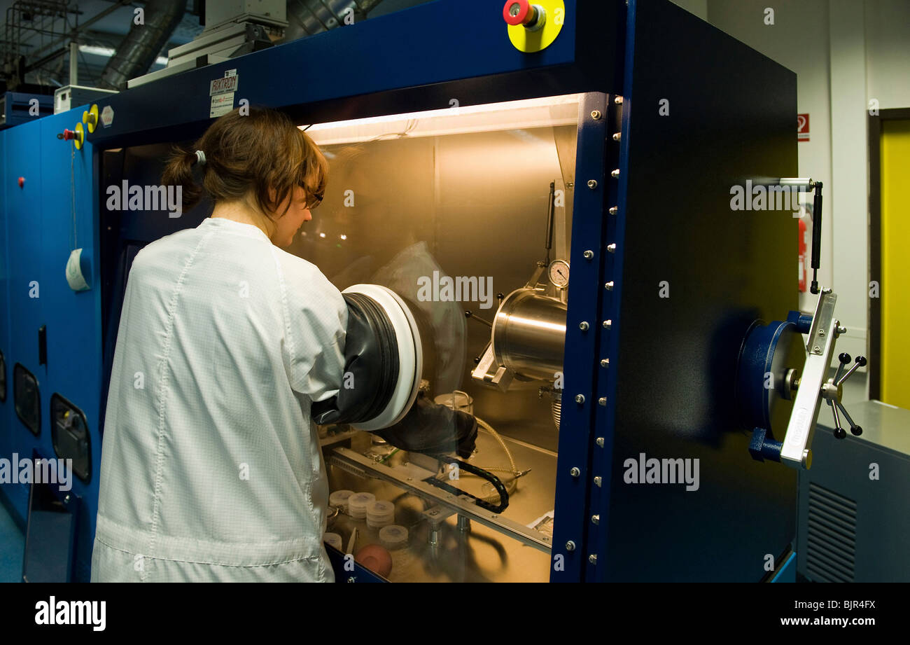 Scientific laboratory at the Technische Universität Berlin, Germany ...