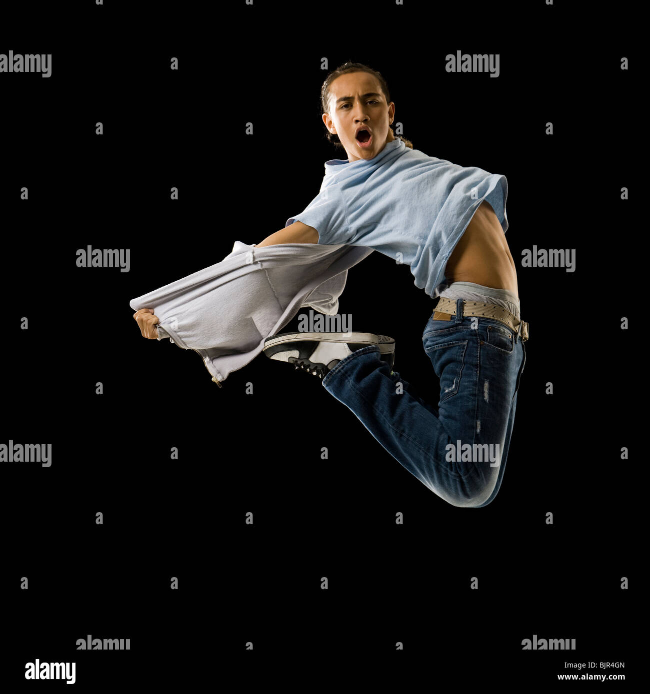 young man dancing Stock Photo - Alamy
