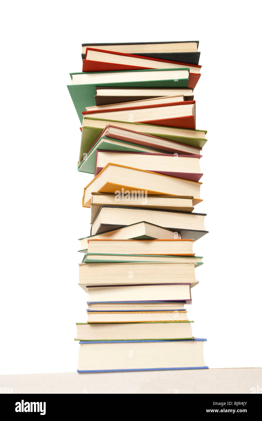 Stack of books Stock Photo - Alamy