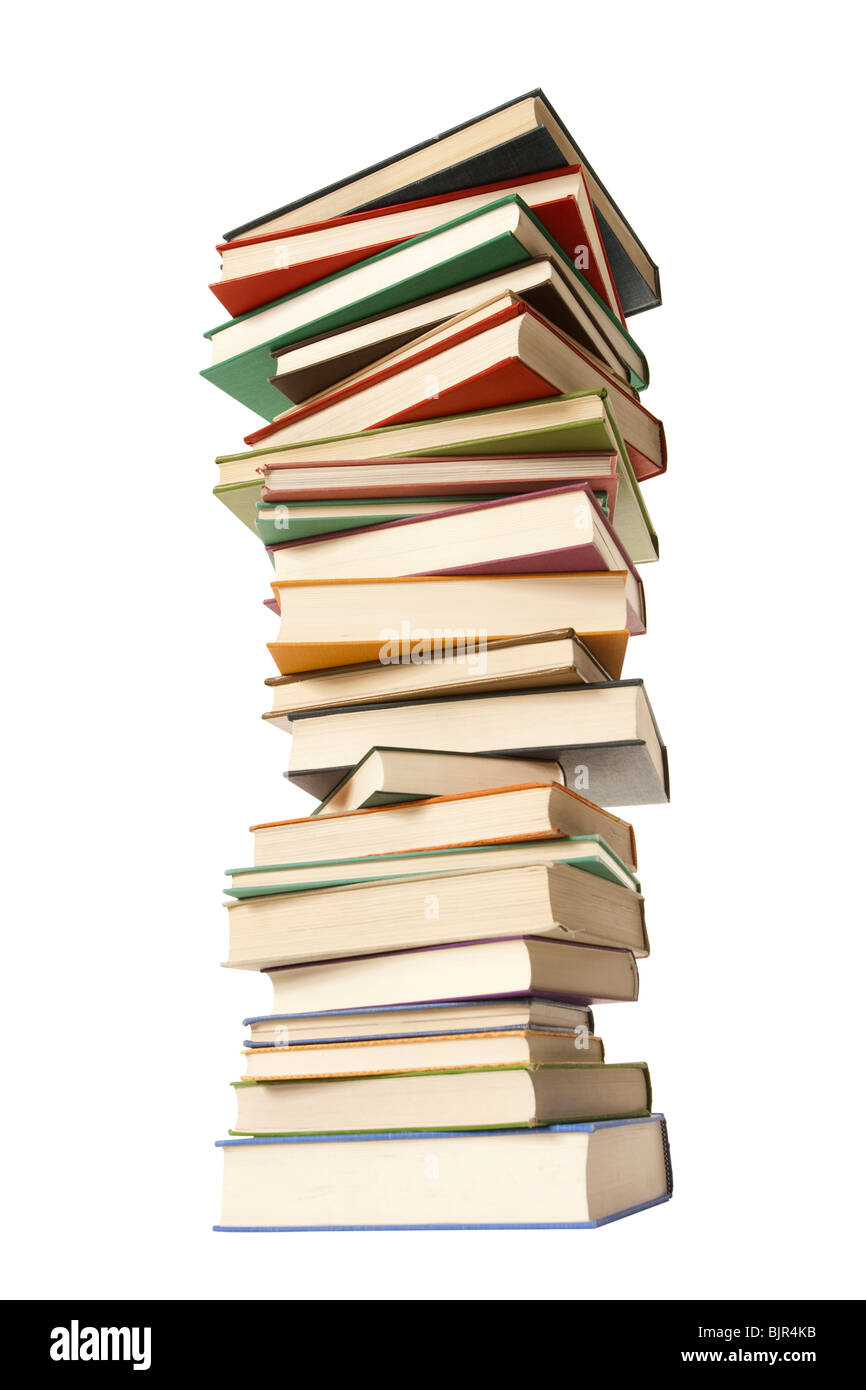 Stack of books Stock Photo - Alamy