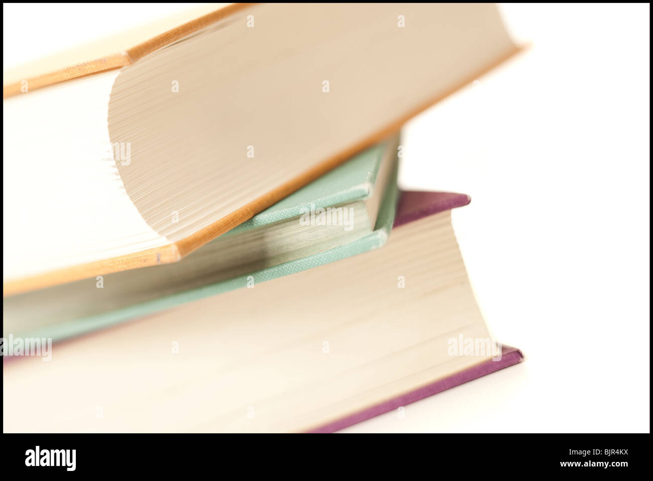 Stack of books Stock Photo - Alamy