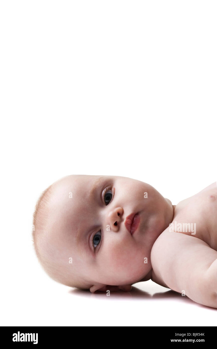 Baby cut out white hi-res stock photography and images - Alamy