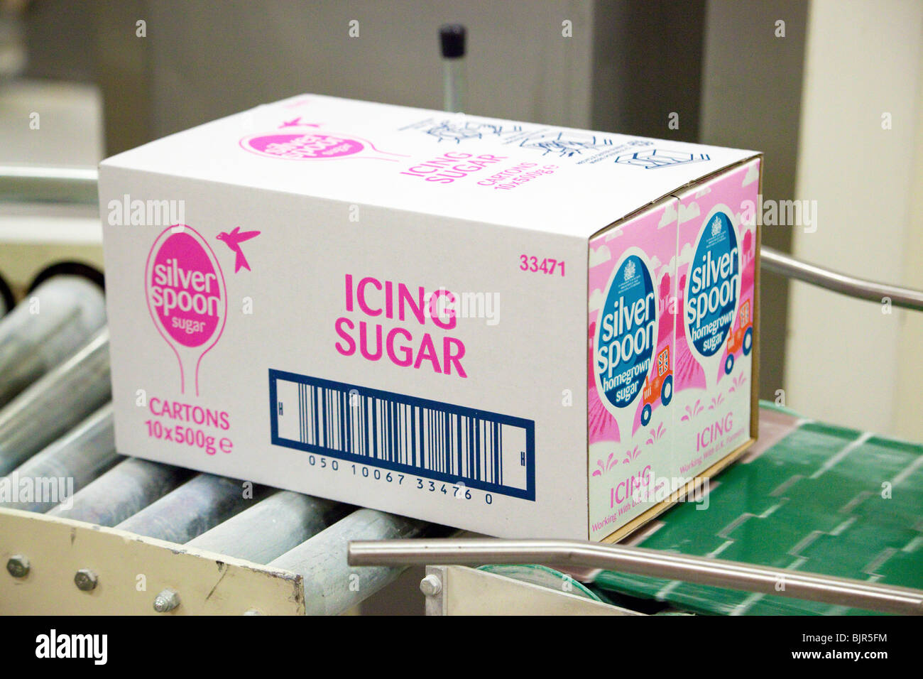 packs of icing sugar Stock Photo - Alamy