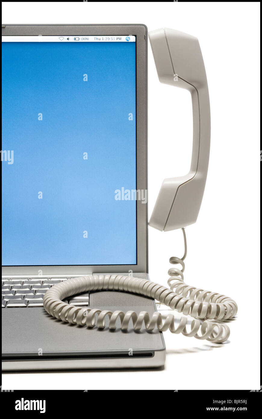 Computer handset hi-res stock photography and images - Alamy