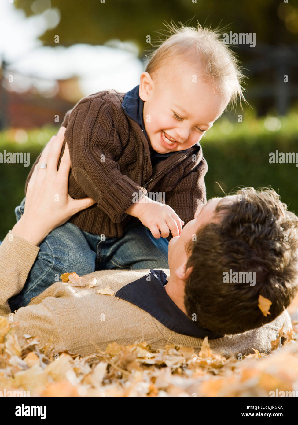 Father and son Stock Photo - Alamy