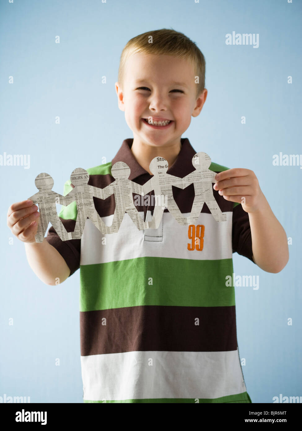 Paper boy cutout hi-res stock photography and images - Alamy