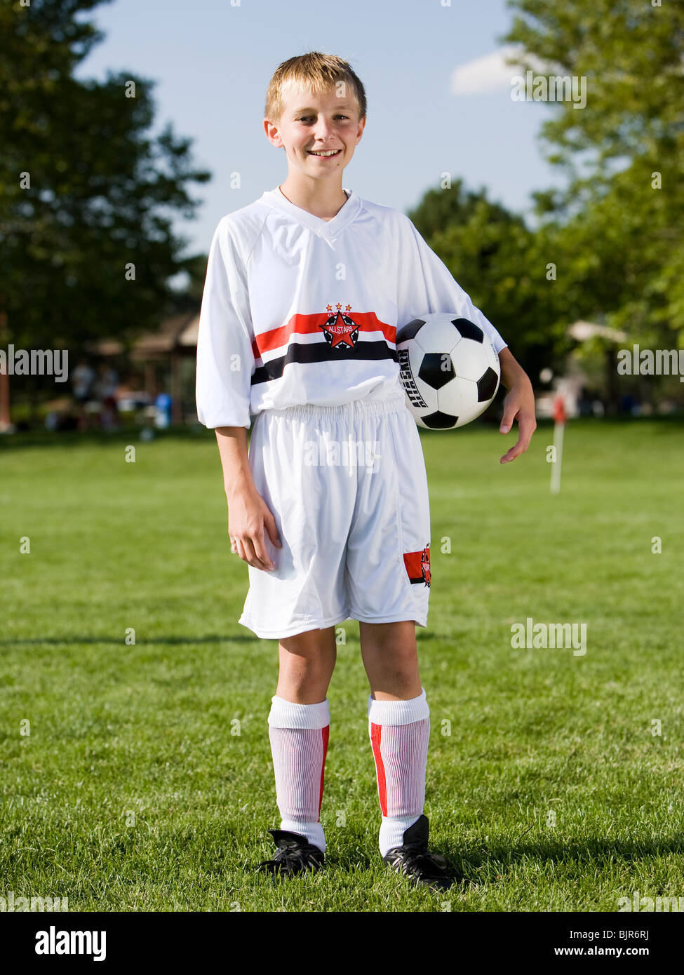 young soccer player Stock Photo - Alamy