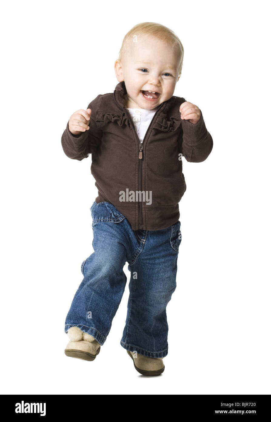 Full length view toddler Cut Out Stock Images & Pictures - Alamy