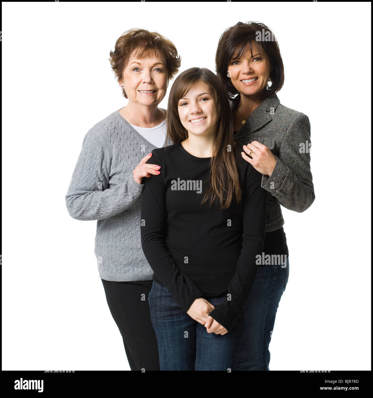 three generations of women Stock Photo - Alamy