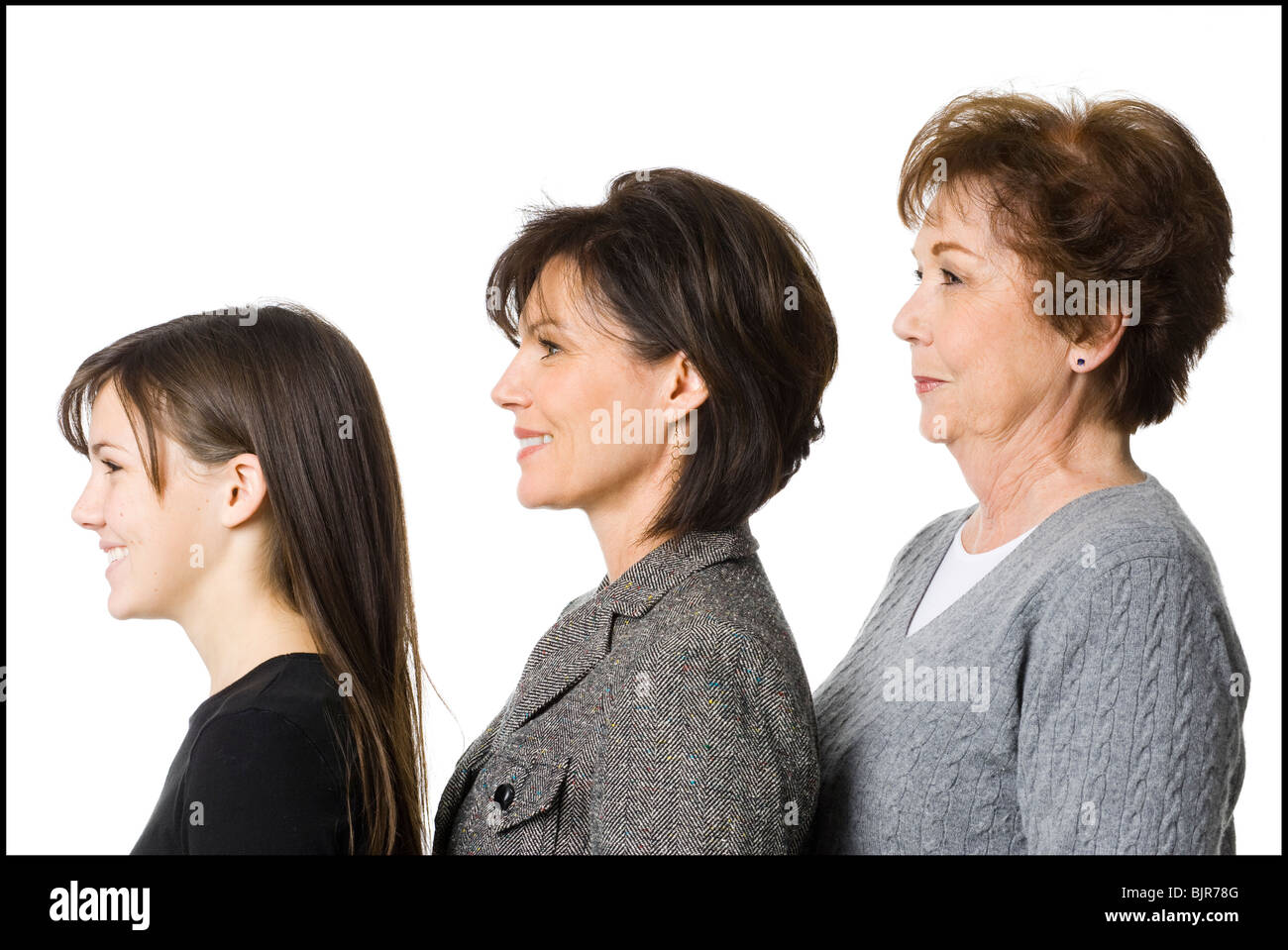 three generations of women Stock Photo - Alamy