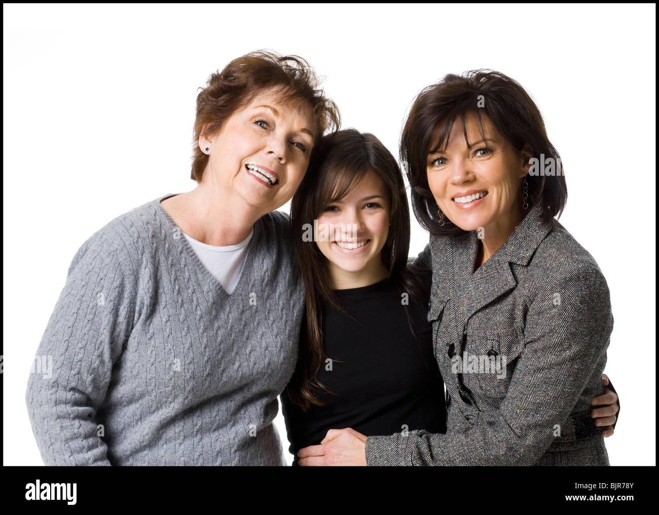 three generations of women Stock Photo - Alamy