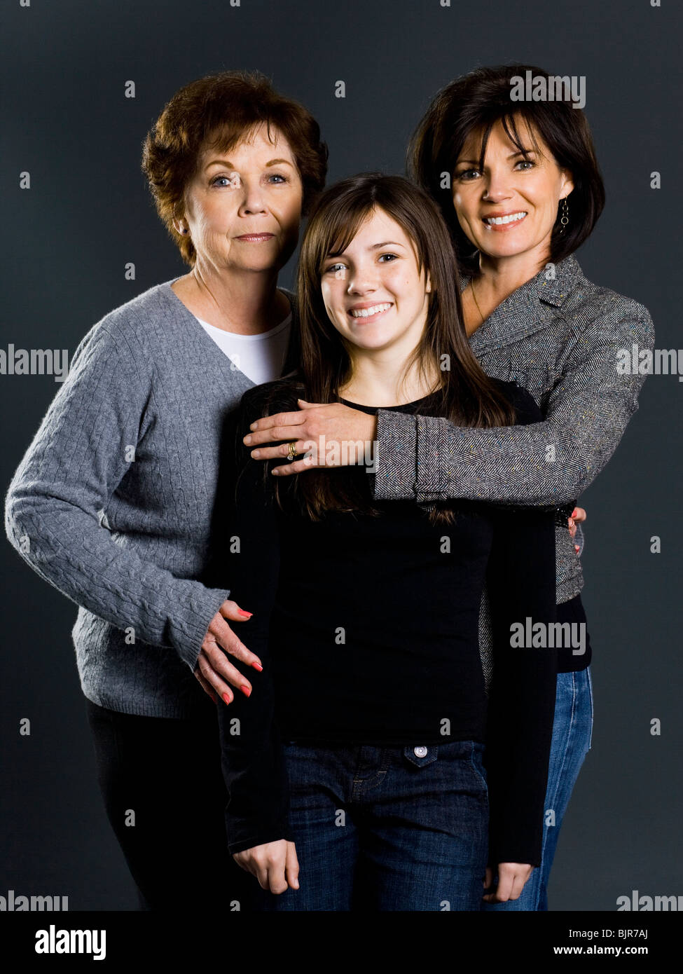 three generations of women Stock Photo - Alamy