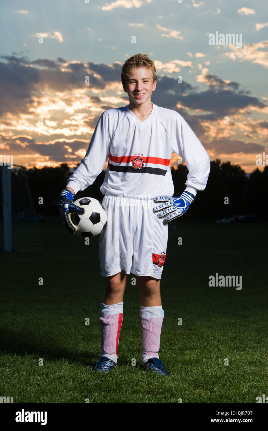 youth soccer player Stock Photo - Alamy