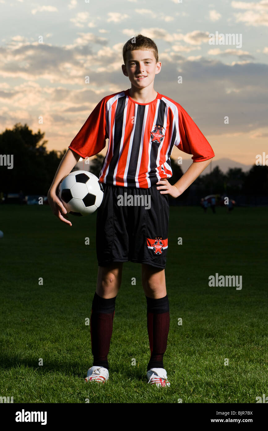 youth soccer player Stock Photo - Alamy