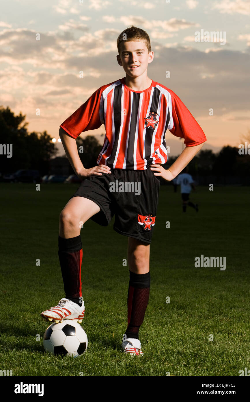 youth soccer player Stock Photo - Alamy