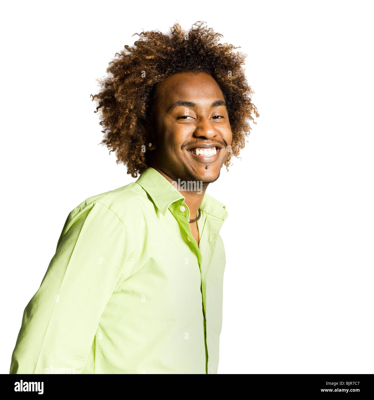 Man posing and smiling Stock Photo - Alamy