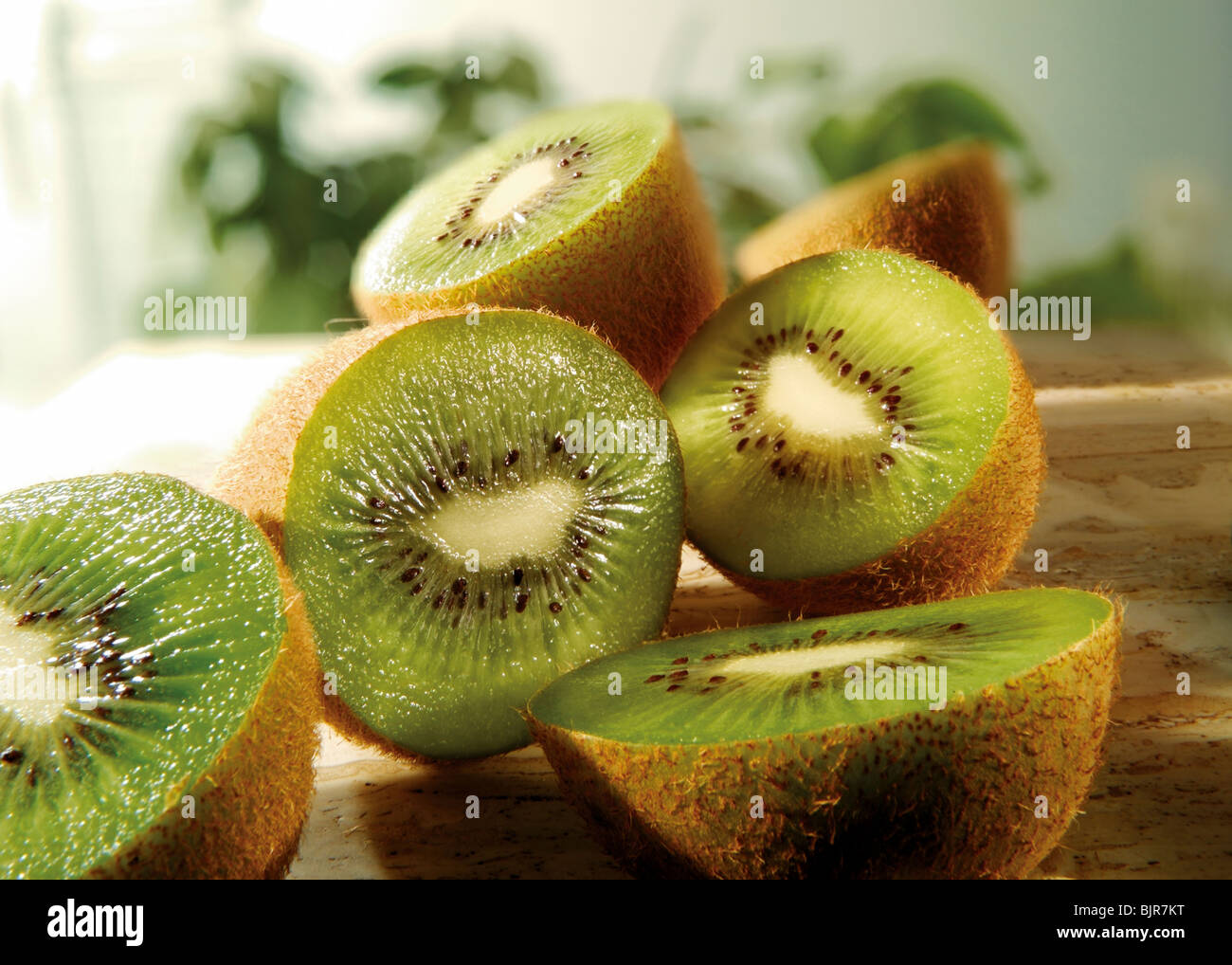 Fresh kiwi fruit food photos Stock Photo - Alamy