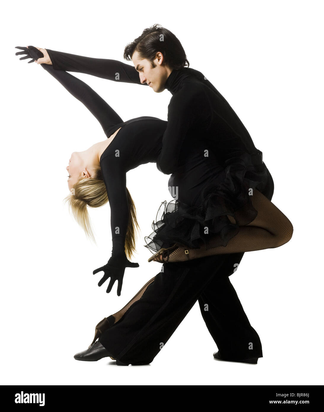 Two men dancing Cut Out Stock Images & Pictures - Alamy