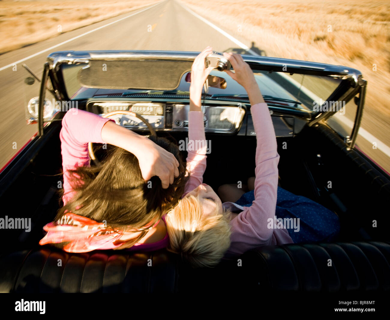 Red convertible hi-res stock photography and images - Alamy