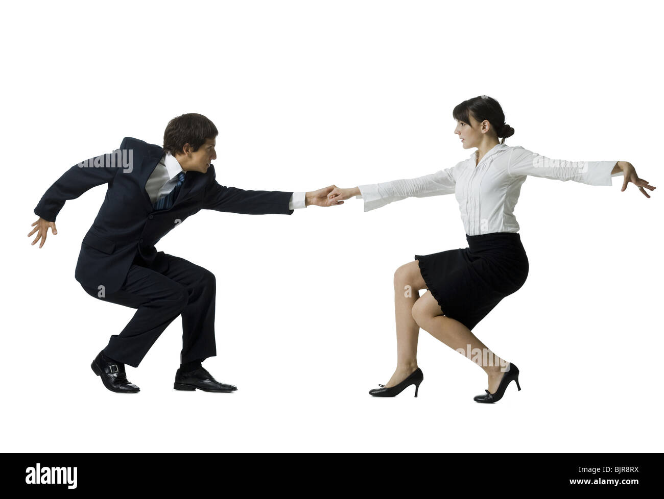 business people dancing Stock Photo - Alamy