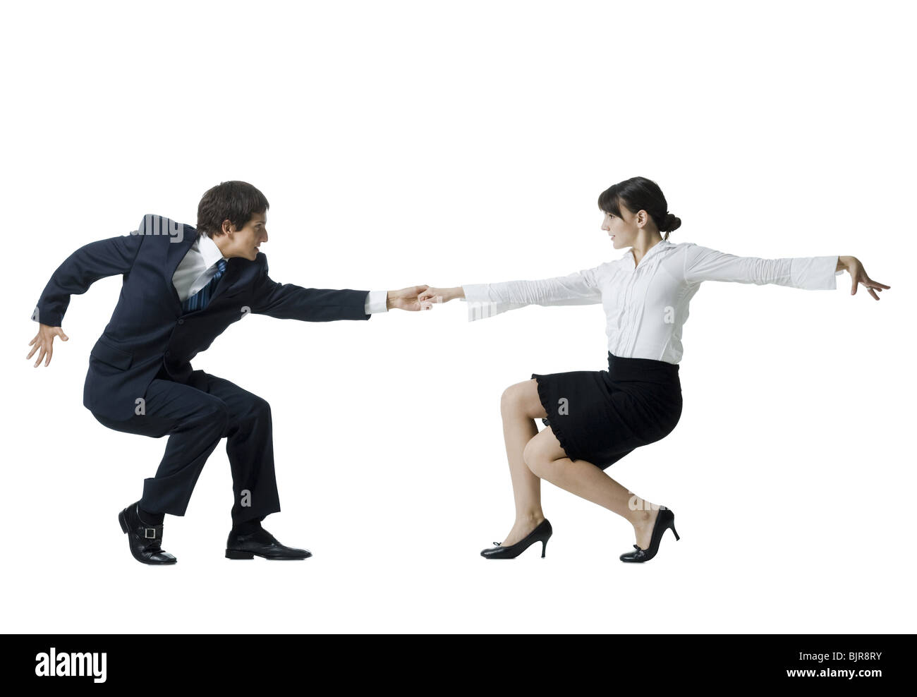 business people dancing Stock Photo - Alamy