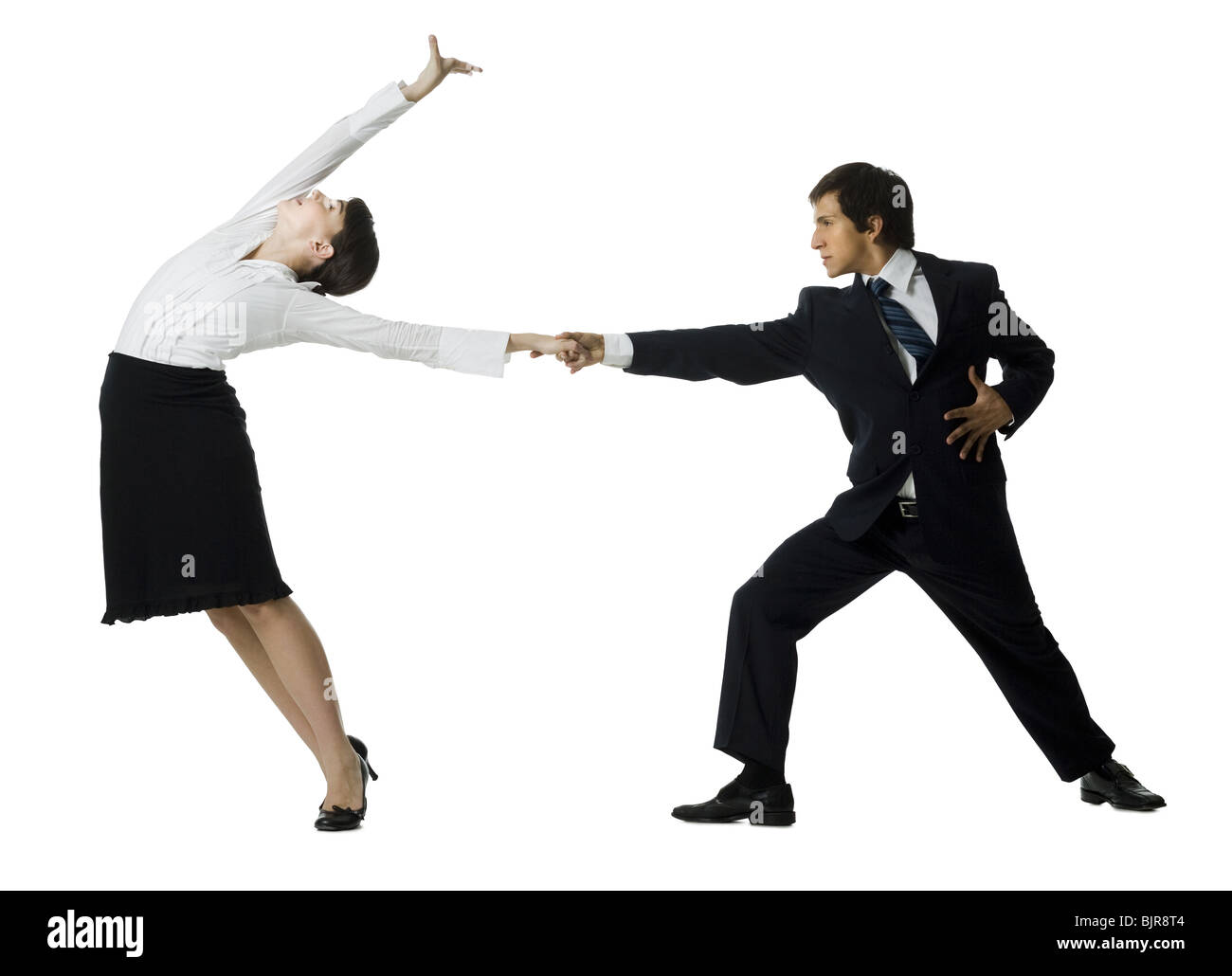 business people dancing Stock Photo - Alamy