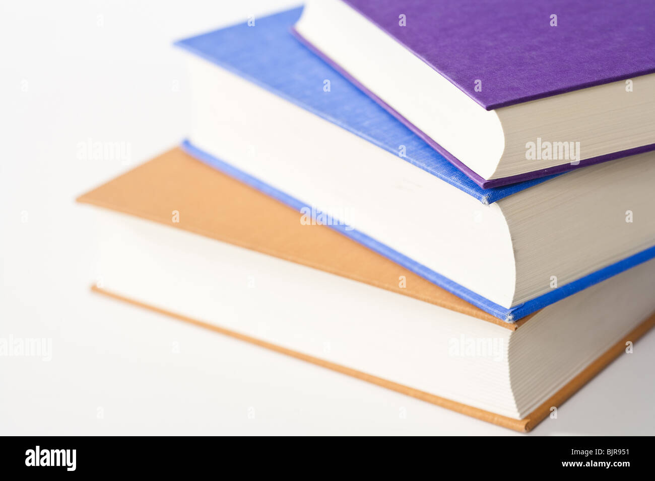 Stack of books Stock Photo - Alamy