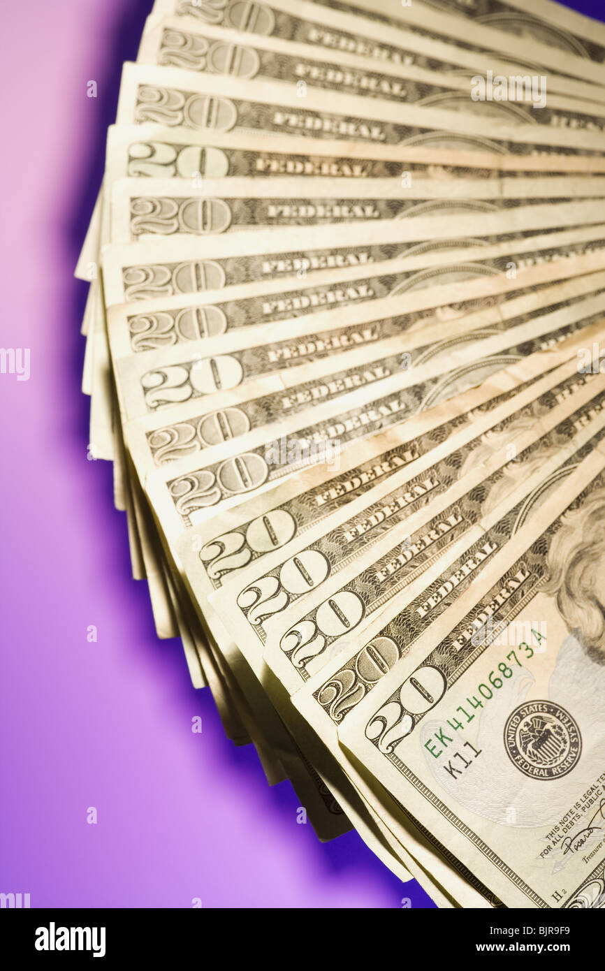 American bank notes Stock Photo - Alamy