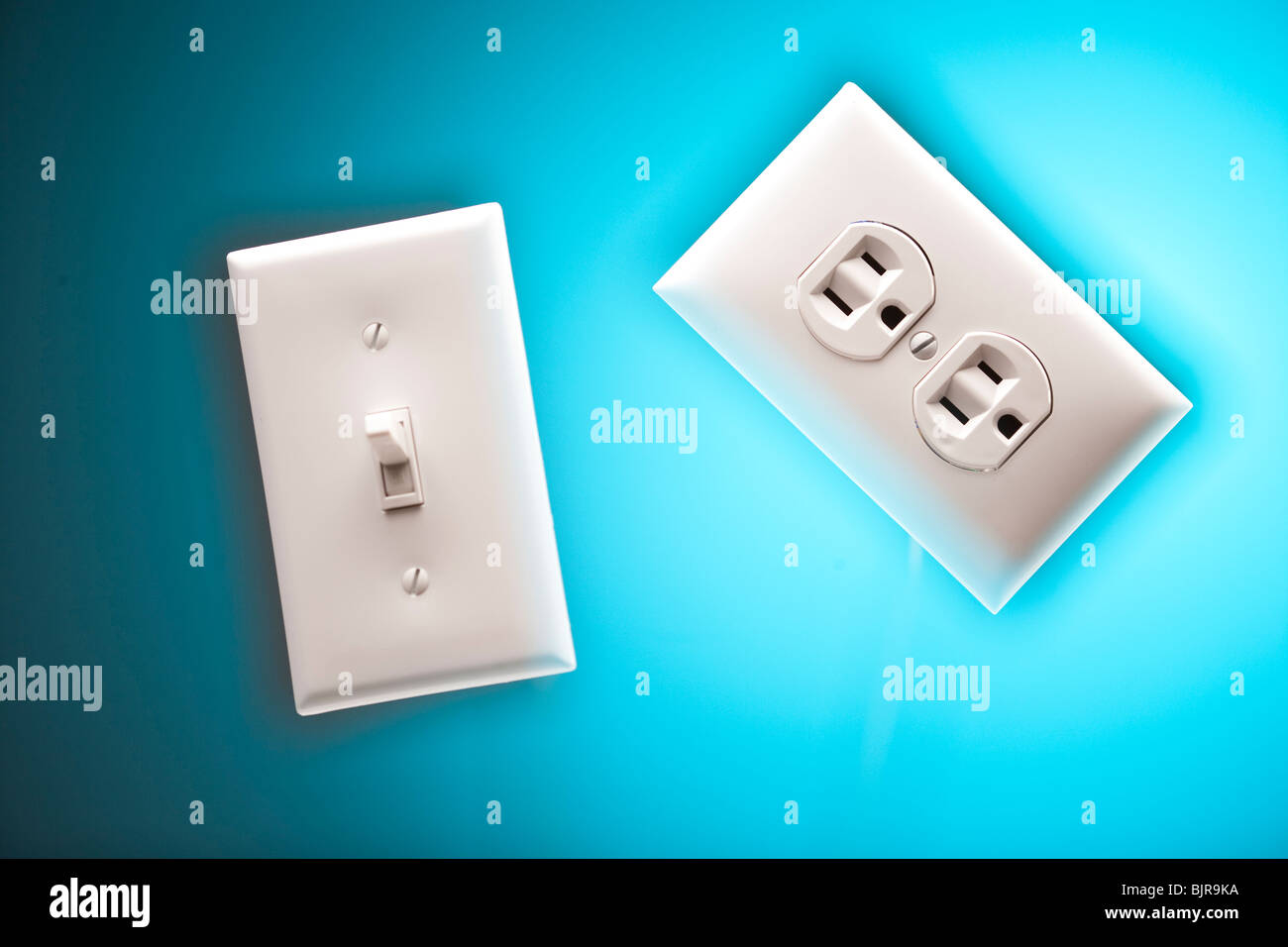 Face light switch hi-res stock photography and images - Alamy