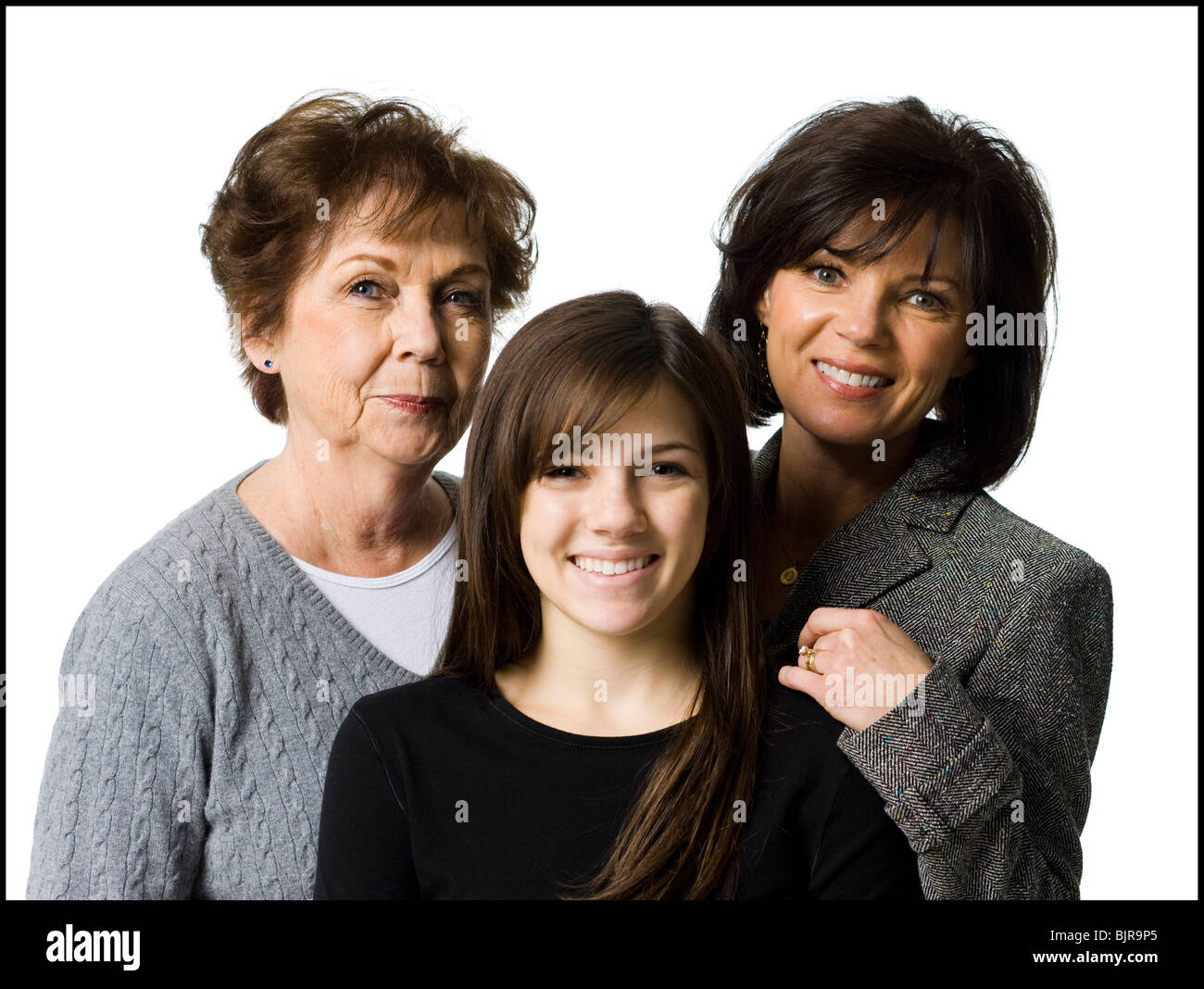 three generations of women Stock Photo - Alamy