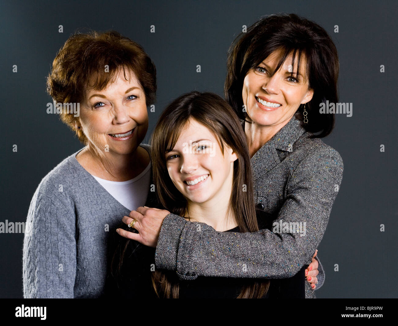 three generations of women Stock Photo - Alamy