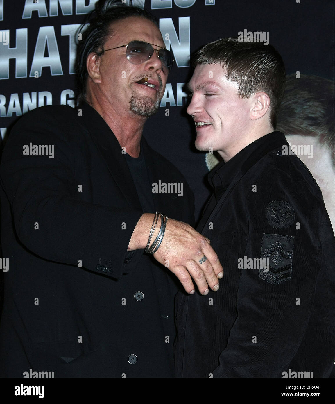 Mickey rourke actor boxer hi-res stock photography and images - Alamy