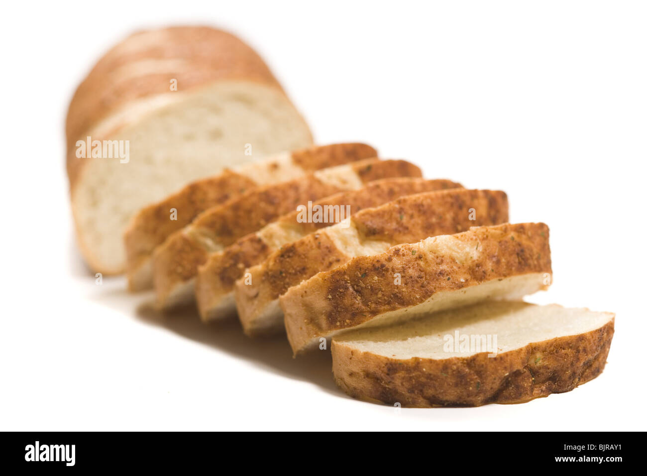 Slices of bread Stock Photo - Alamy