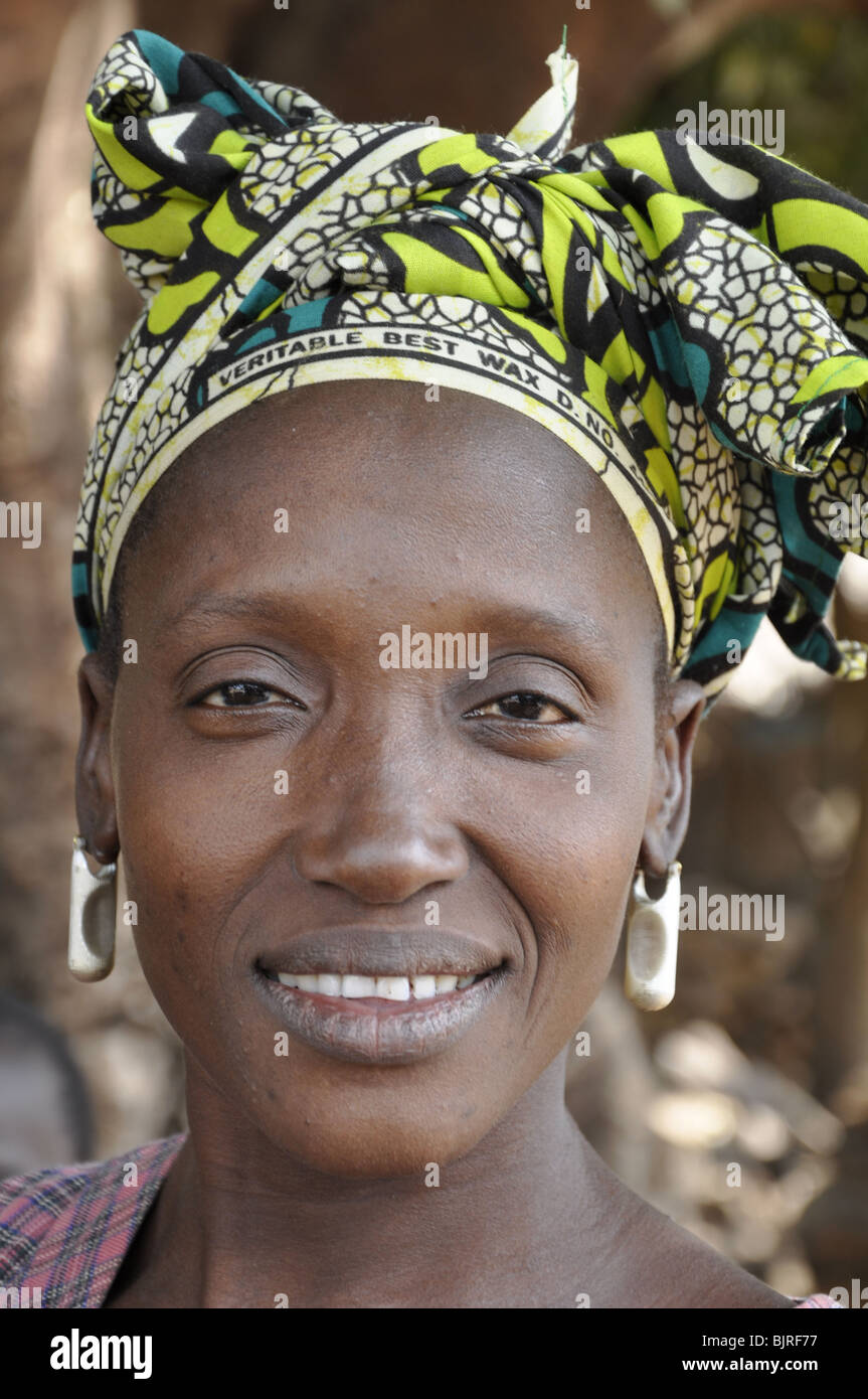 Woman in The Gambia Stock Photo - Alamy