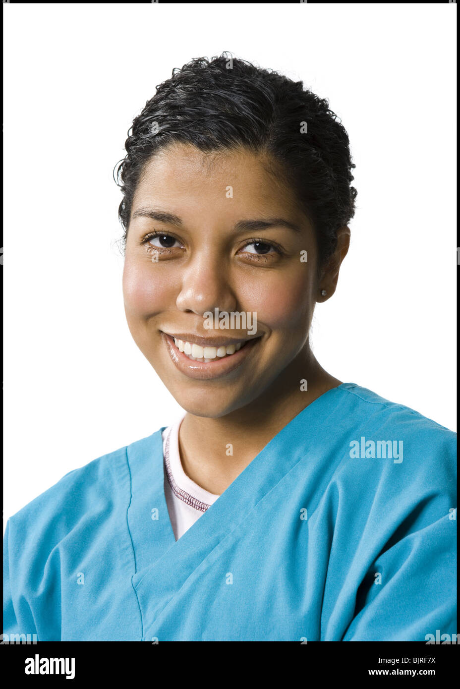Female healthcare professional Stock Photo - Alamy