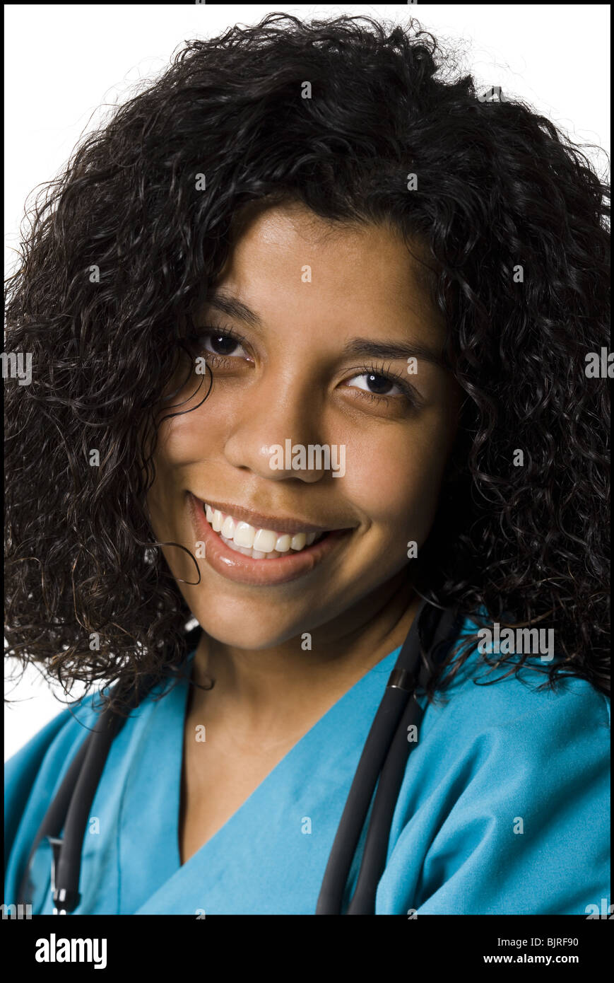 Female healthcare professional Stock Photo - Alamy