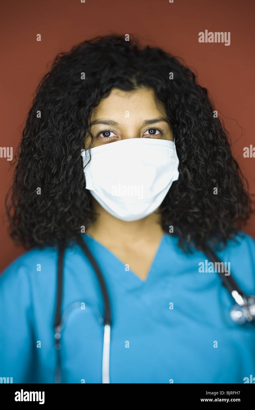 Female healthcare professional Stock Photo - Alamy