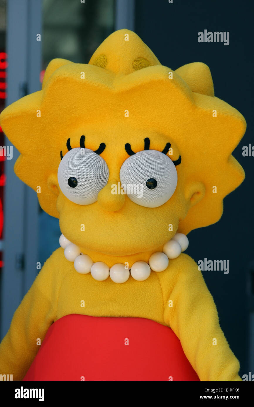 Lisa simpson hi-res stock photography and images - Alamy