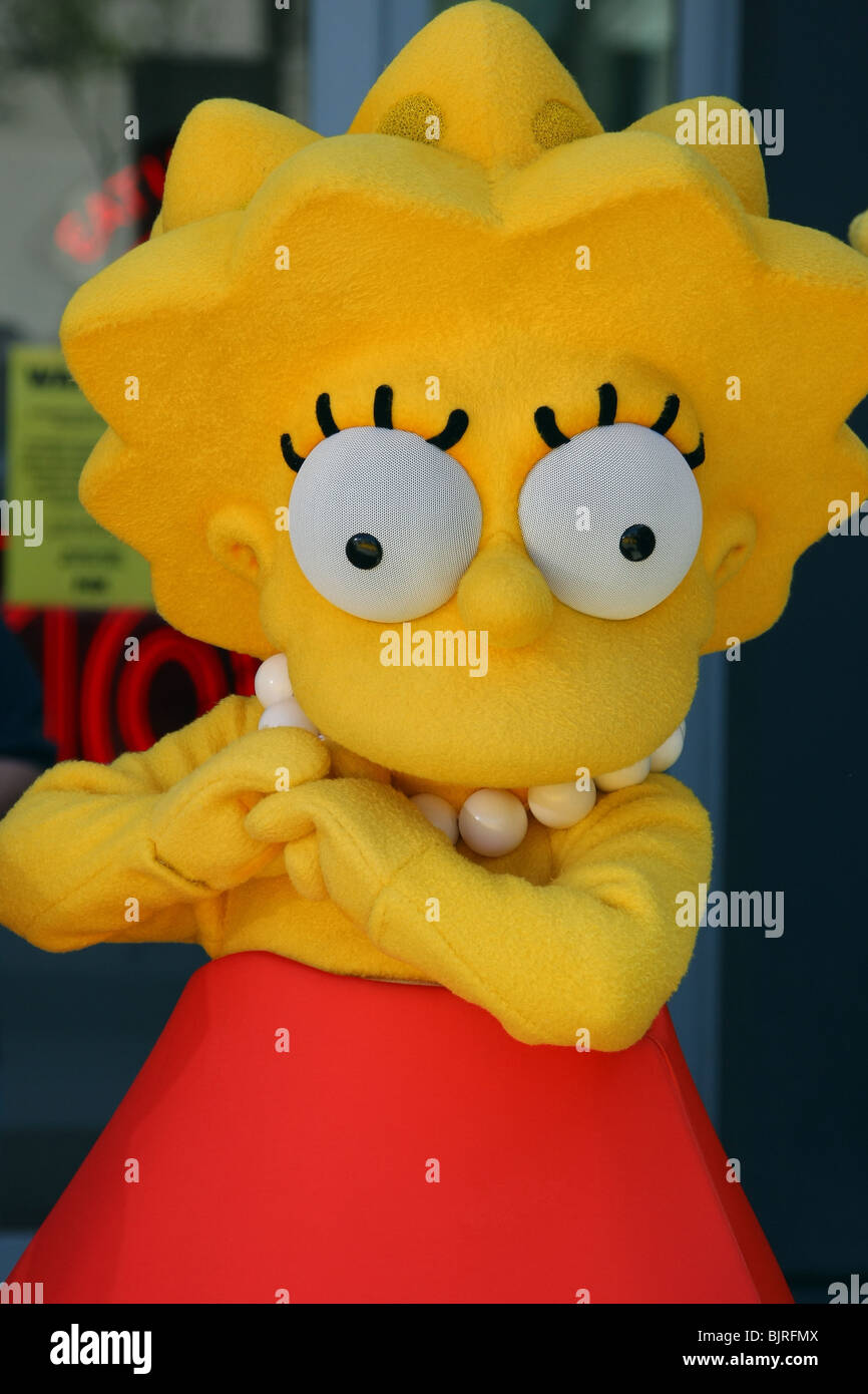 Lisa simpson hi-res stock photography and images - Alamy