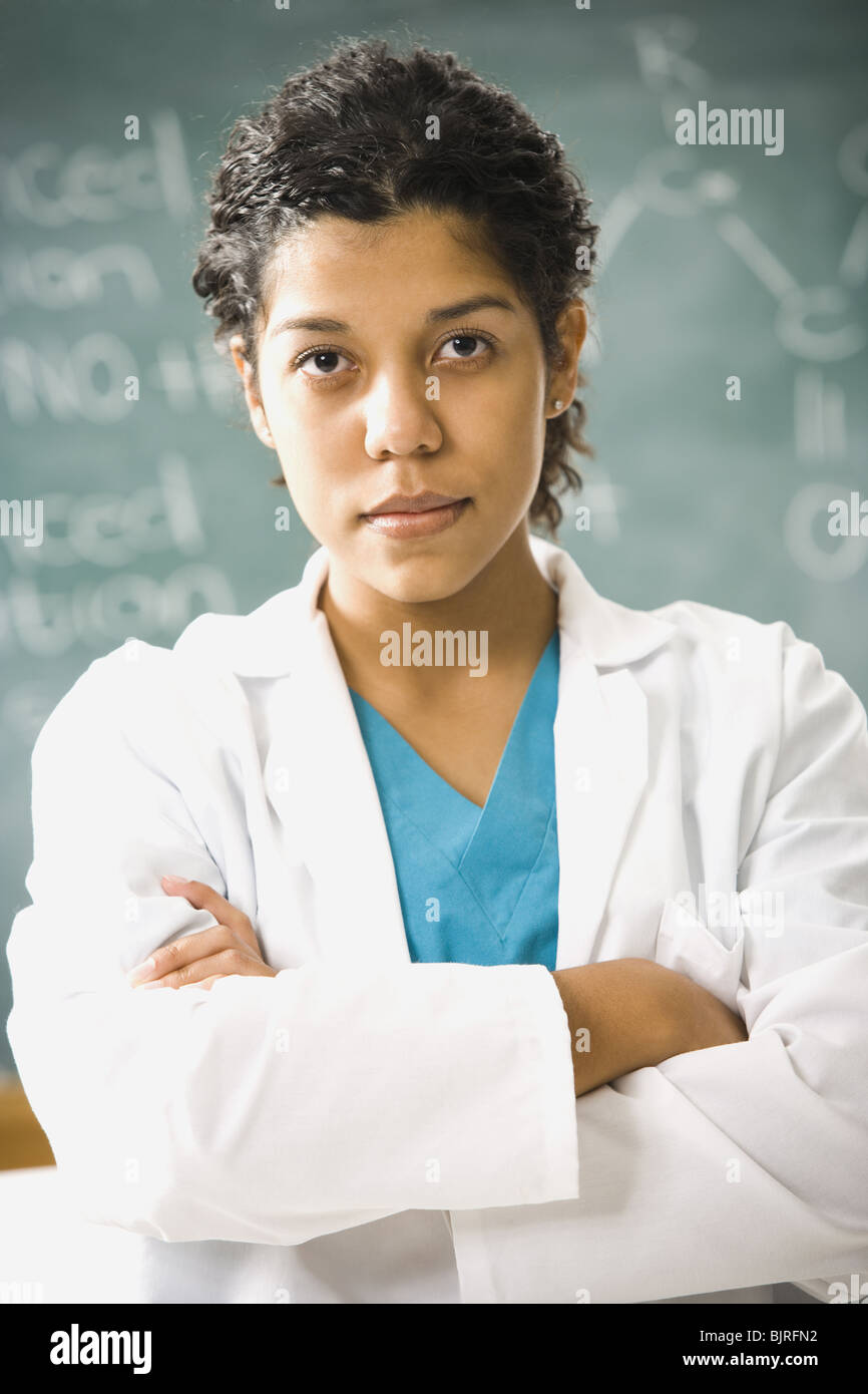 Female lab instructor hi-res stock photography and images - Alamy