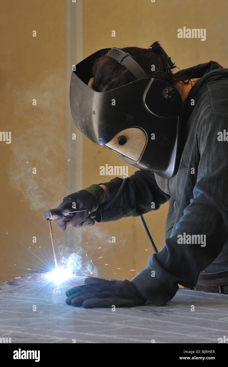 Welder occupation hi-res stock photography and images - Alamy