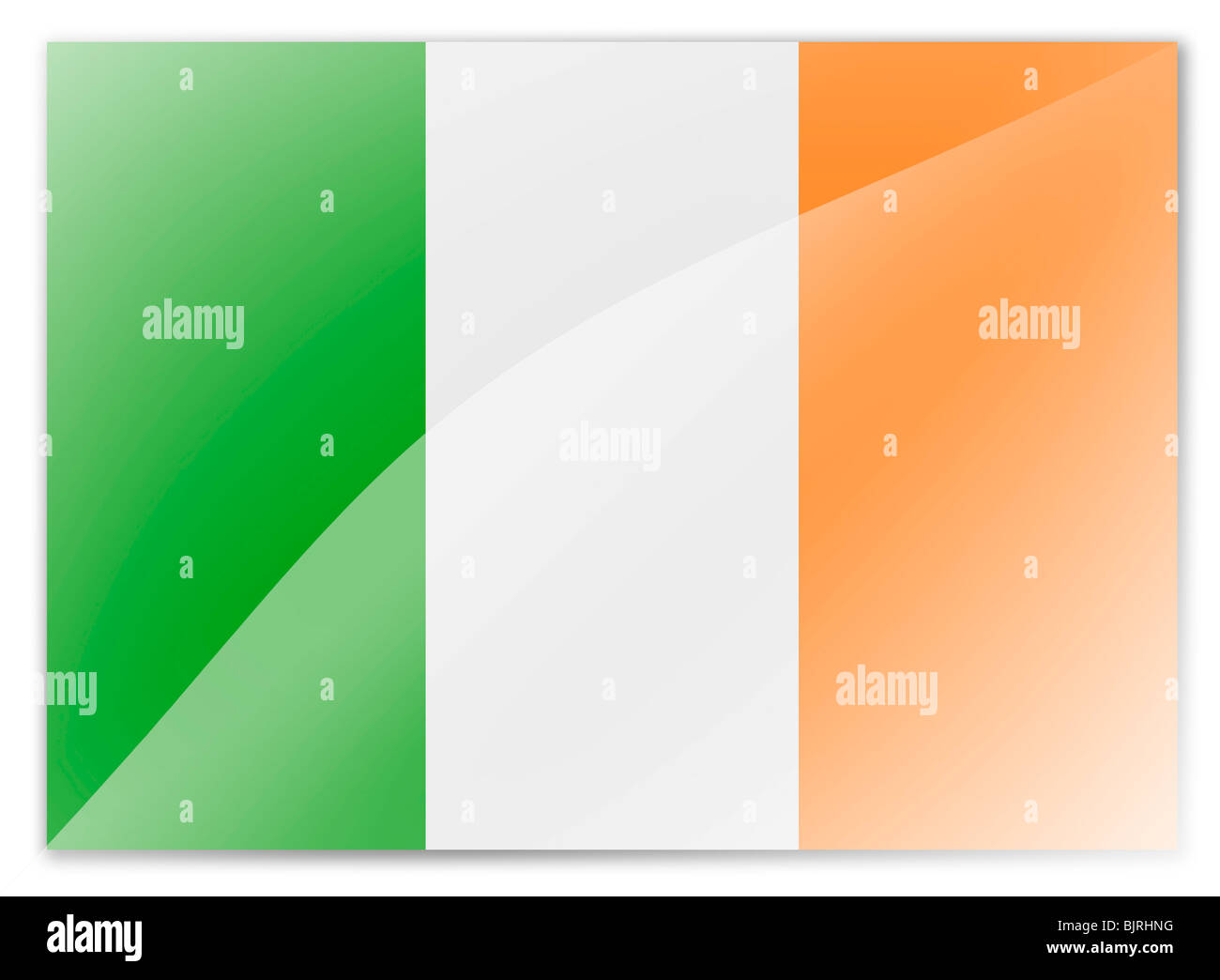 Ireland flag hi-res stock photography and images - Alamy