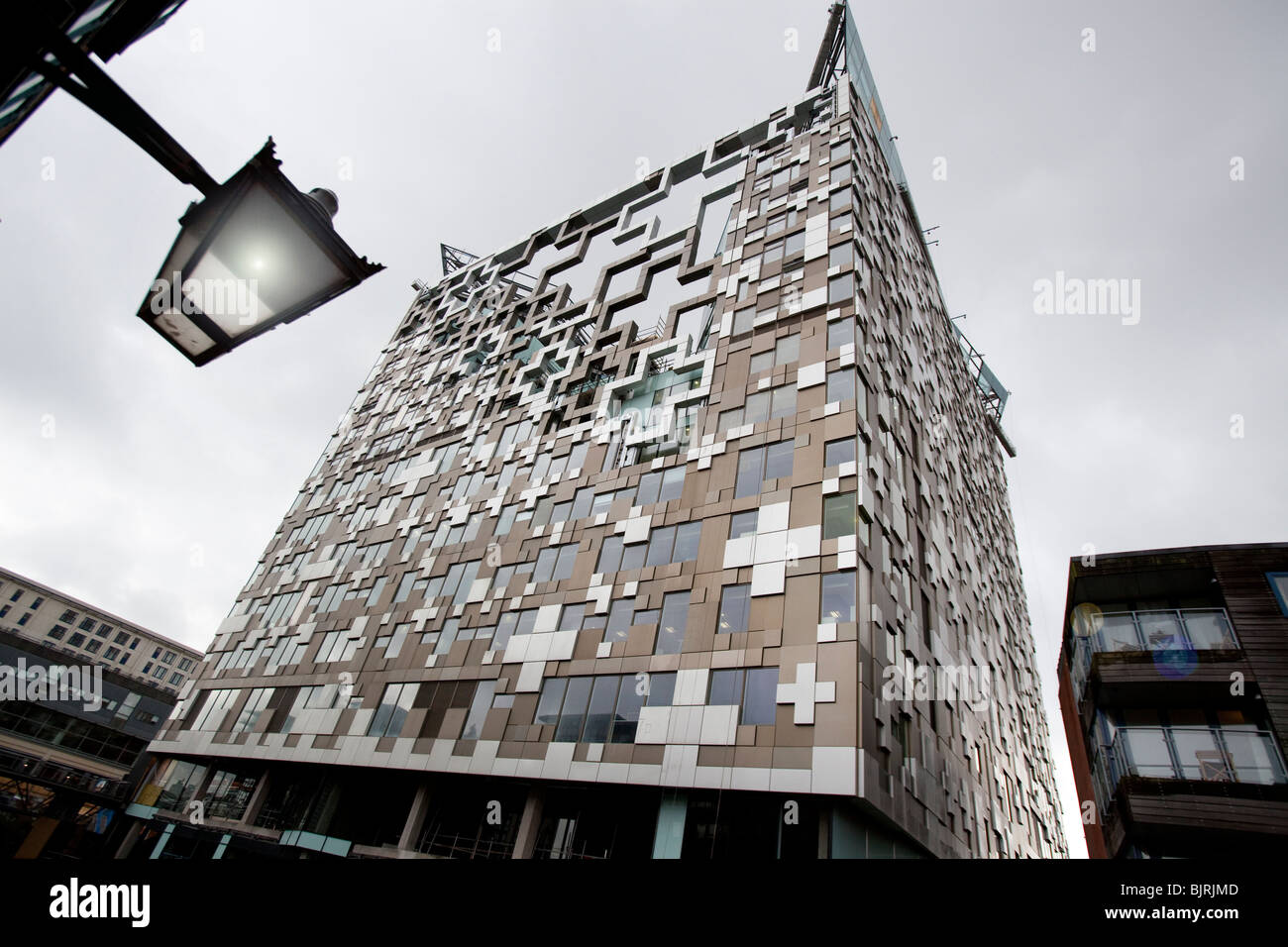 The new Cube building in the centre of Birmingham, England, UK Stock ...