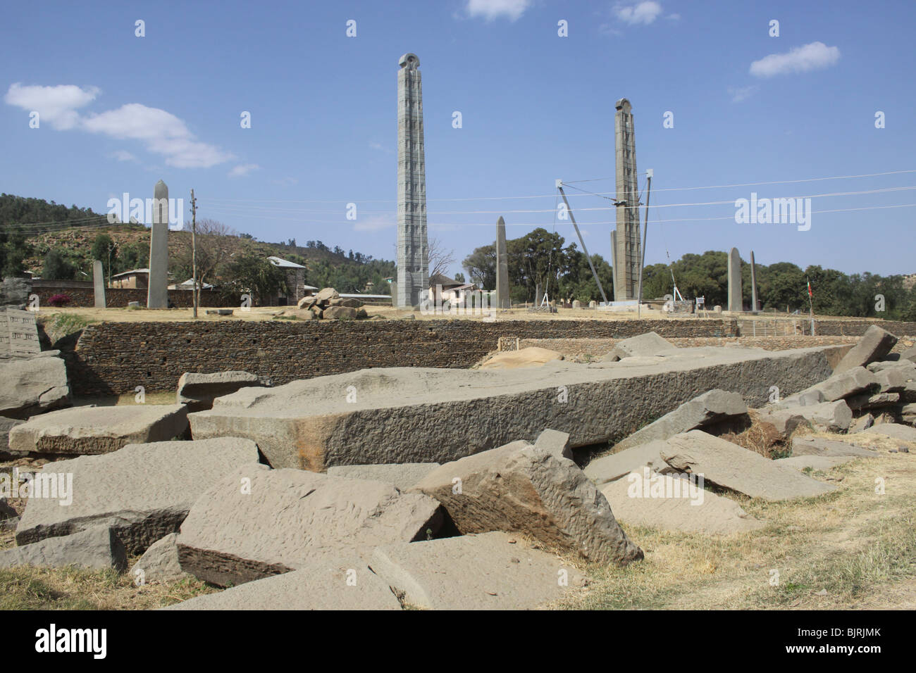 Africa, Ethiopia, Axum, obelisk Stock Photo - Alamy