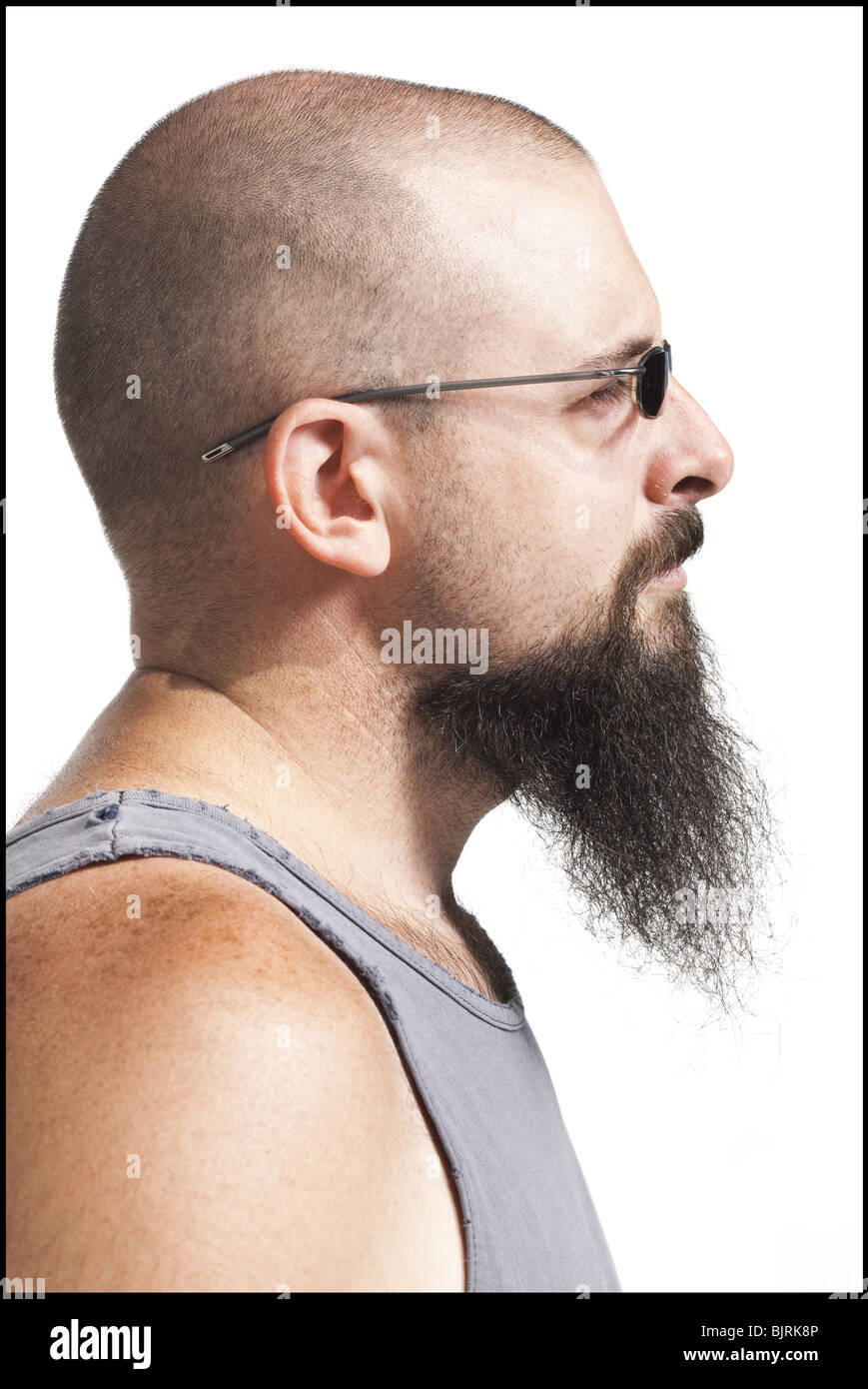 Man with goatee Stock Photo - Alamy