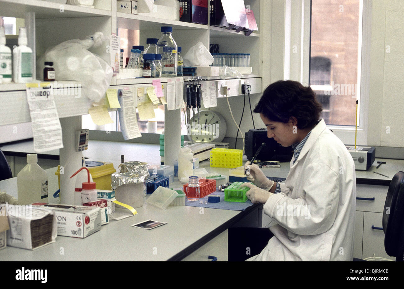 Genetics Unit Department of Bio Chemistry Stock Photo - Alamy