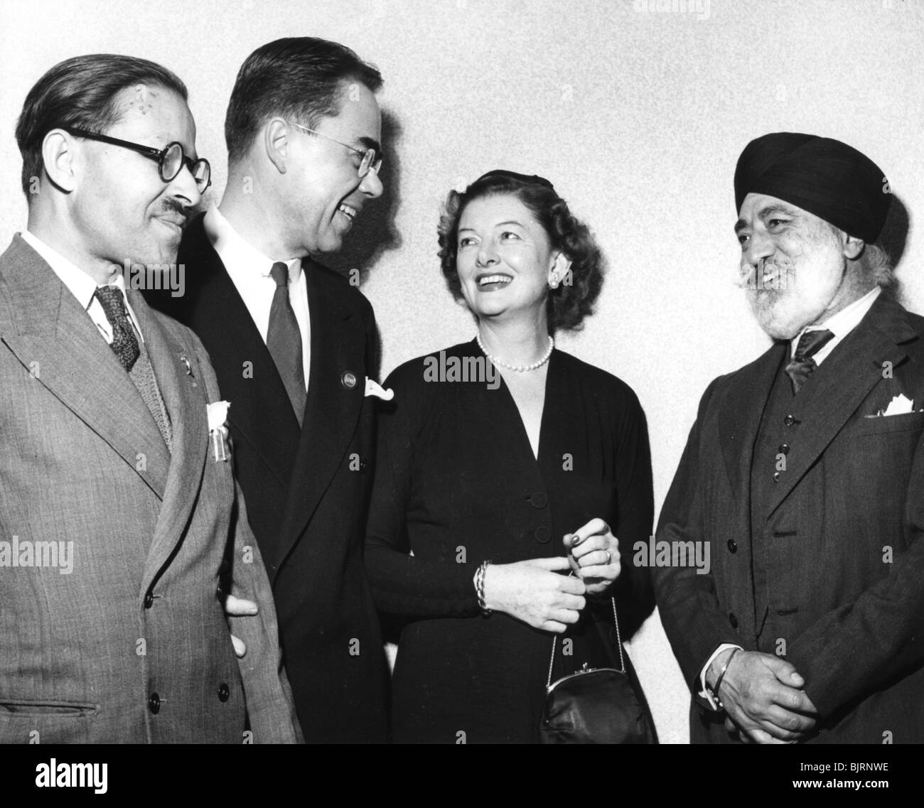 UNESCO general conference meets in Paris, November 1952. Artist ...